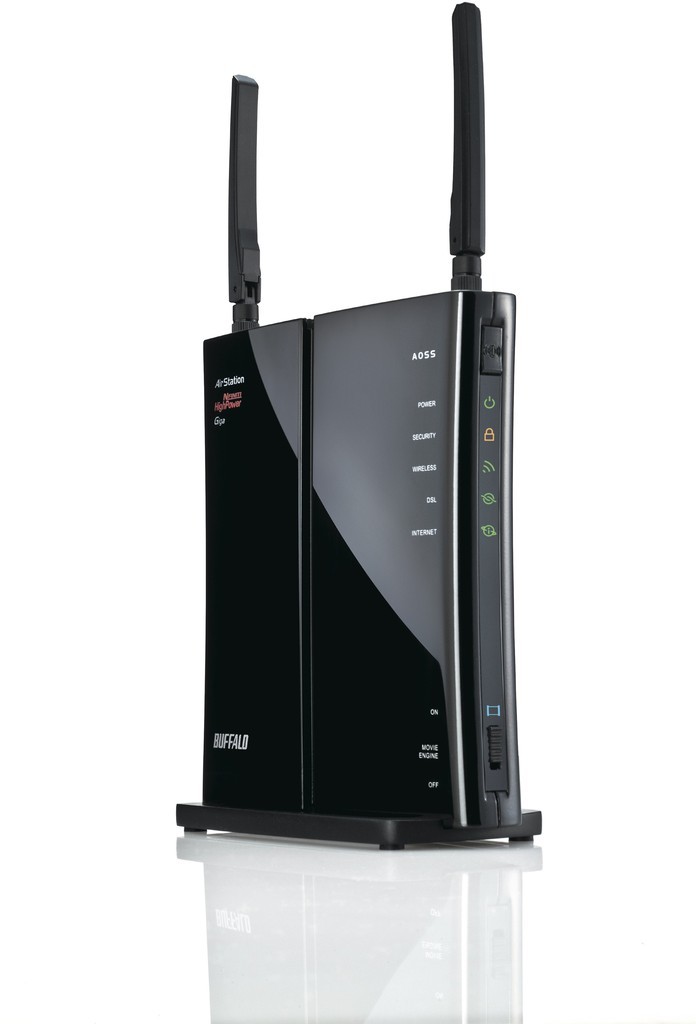 Buffalo AS N300 4 Port Wirelles Modem + Router - incehesap.com