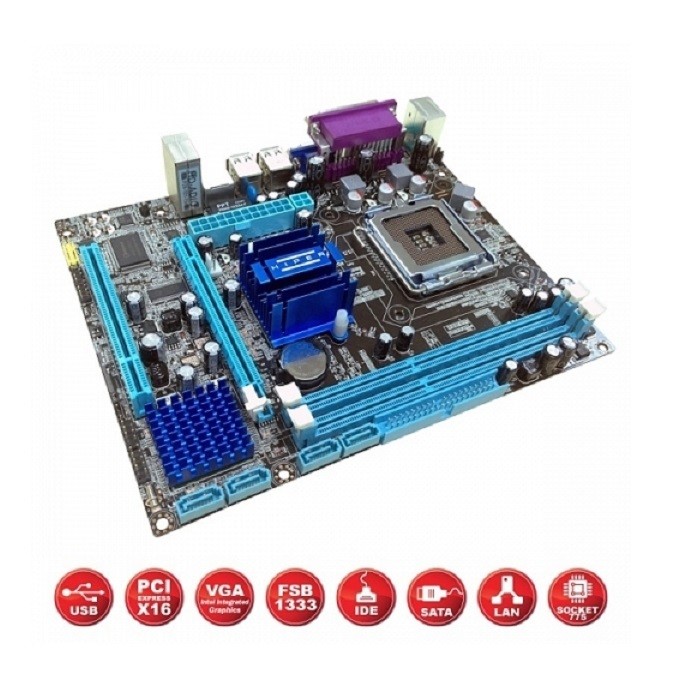 Hİper G41 D3-ICH7 Intel G41 Soket 775 DDR3 1333MHz ATX Anakart