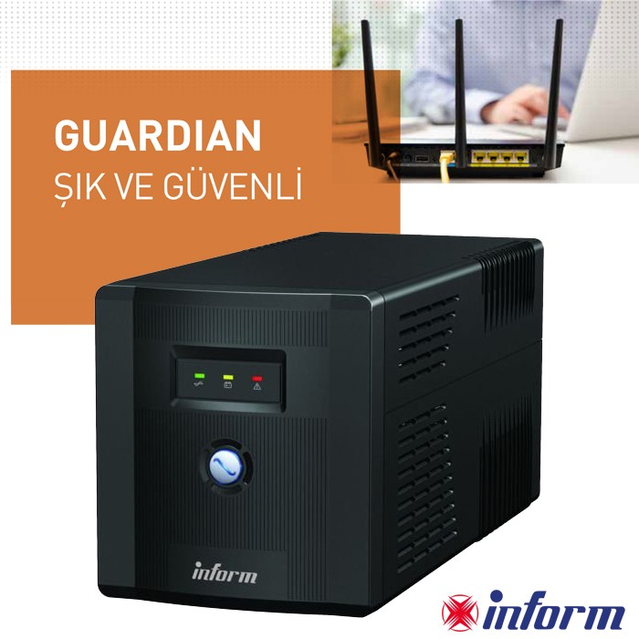 Inform Guardian 1000 AP Line Interactive UPS - incehesap.com