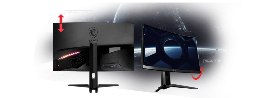Msi Optix MAG321CQR 31.5” 144Hz 1ms WQHD Curved Gaming Monitör ...