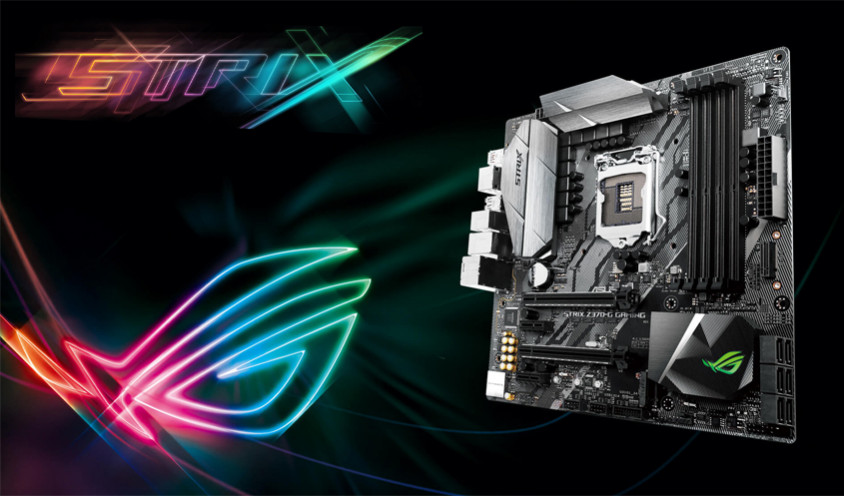 Asus Rog Strix Z370-G Gaming Intel Z360 Soket 1151 DDR4 4000(OC)MHz ...