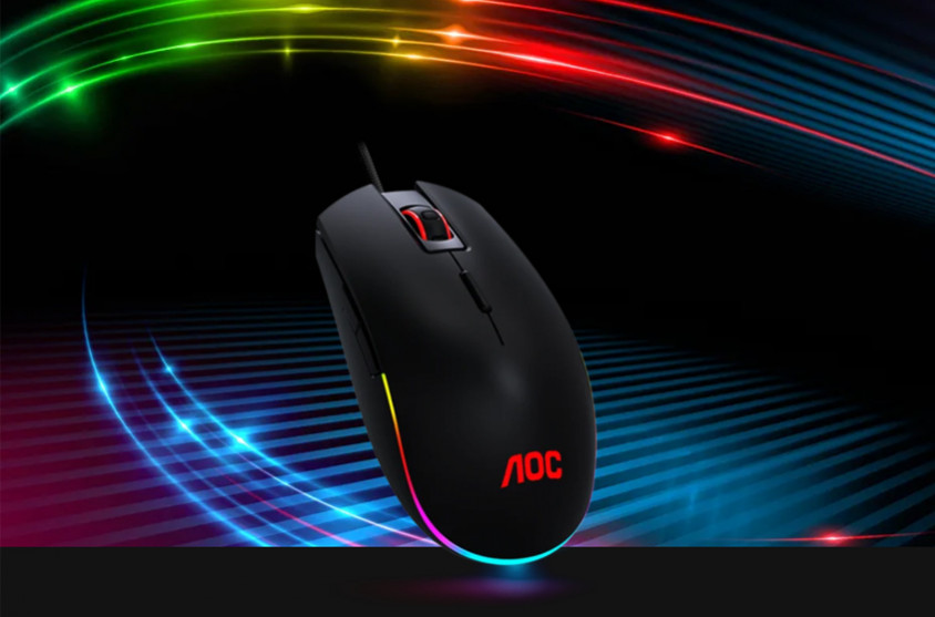 AOC GM500DRBE 5000 DPI 8 Tuş Optik RGB Kablolu Gaming (Oyuncu) Mouse ...