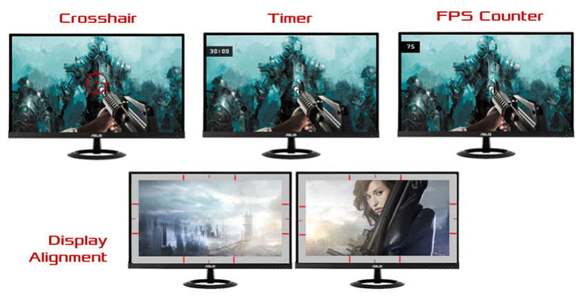 Asus VX279HG 27" 1ms 75Hz Adaptive-Sync/FreeSync IPS Full HD Gaming ...
