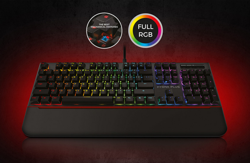 Rampage Hydra R6 Plus Blue Switch RGB TR Q Mekanik Kablolu Gaming ...
