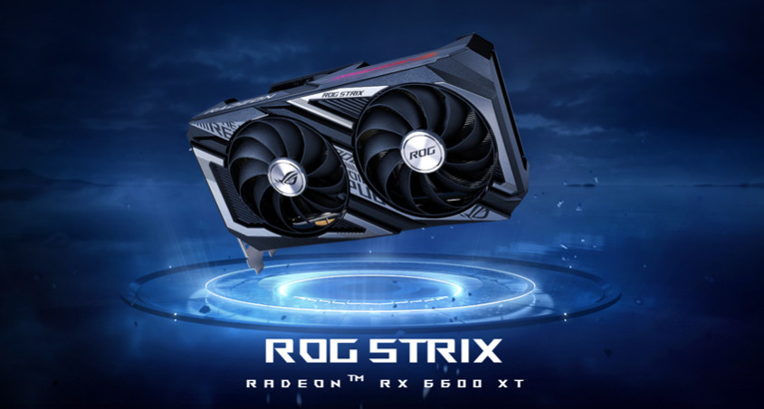 Asus ROG Strix Radeon RX 6600 XT OC ROG-STRIX-RX6600XT-O8G-GAMING 8GB ...