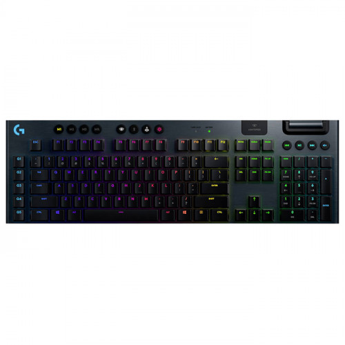 Logitech G G915 LightSpeed RGB Tam Boyutlu İngilizce Q Kablosuz Siyah ...
