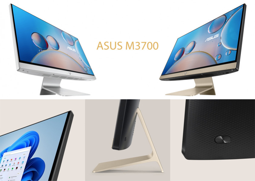 Asus M3700 M3700WYAK-WA002M Ryzen 7 5825U 16GB 1TB HDD 256GB SSD 27" Full HD FreeDOS All In One ...