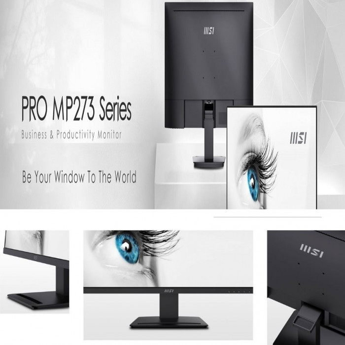 MSI Pro MP273 27" 5ms 75Hz FreeSync IPS Anti-Glare Full HD Monitör - incehesap.com