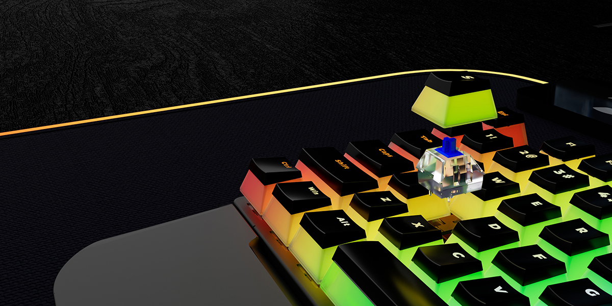 GamePower Suki TKL Mekanik Black Outemu Switch Puding Keycaps İngilizce ...