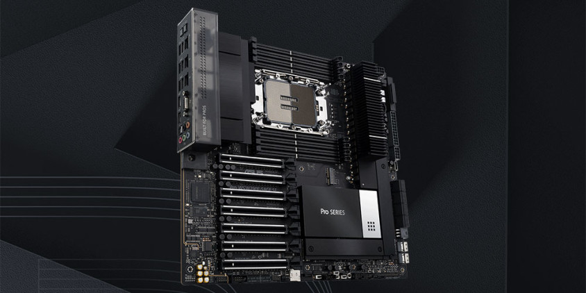 Asus PRO WS W790E-SAGE SE Intel W790 Soket LGA4677 DDR5 6800MHz EEB Anakart - incehesap.com