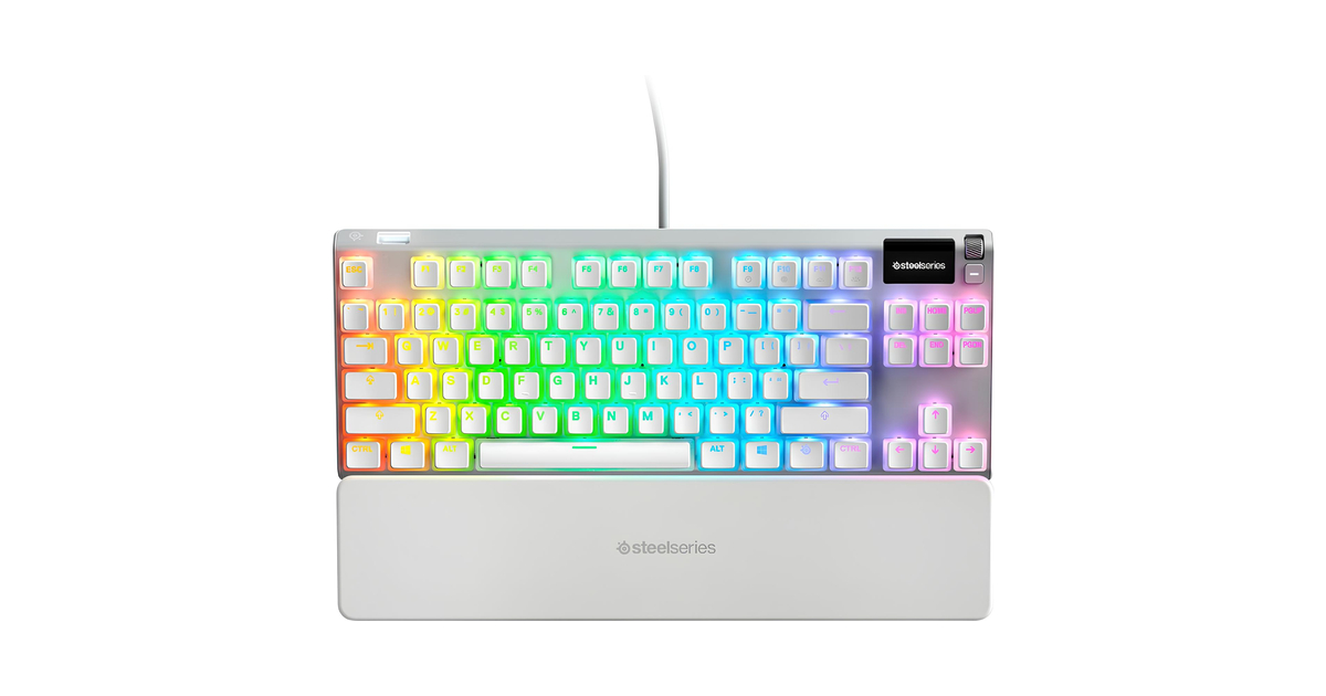 SteelSeries Apex 7 TKL Ghost Red Switch RGB Mekanik SSK64656 Gaming ...