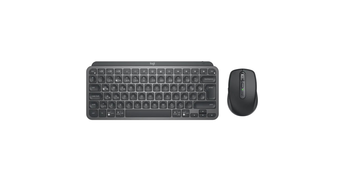 Logitech MX Keys Mini Combo For Business Kablosuz Türkçe Q Siyah Klavye ...