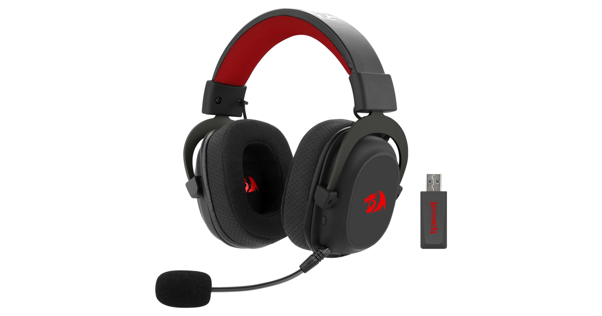 Redragon H510 Zeus PRO Kablosuz Siyah Gaming (Oyuncu) Kulaklığı ...