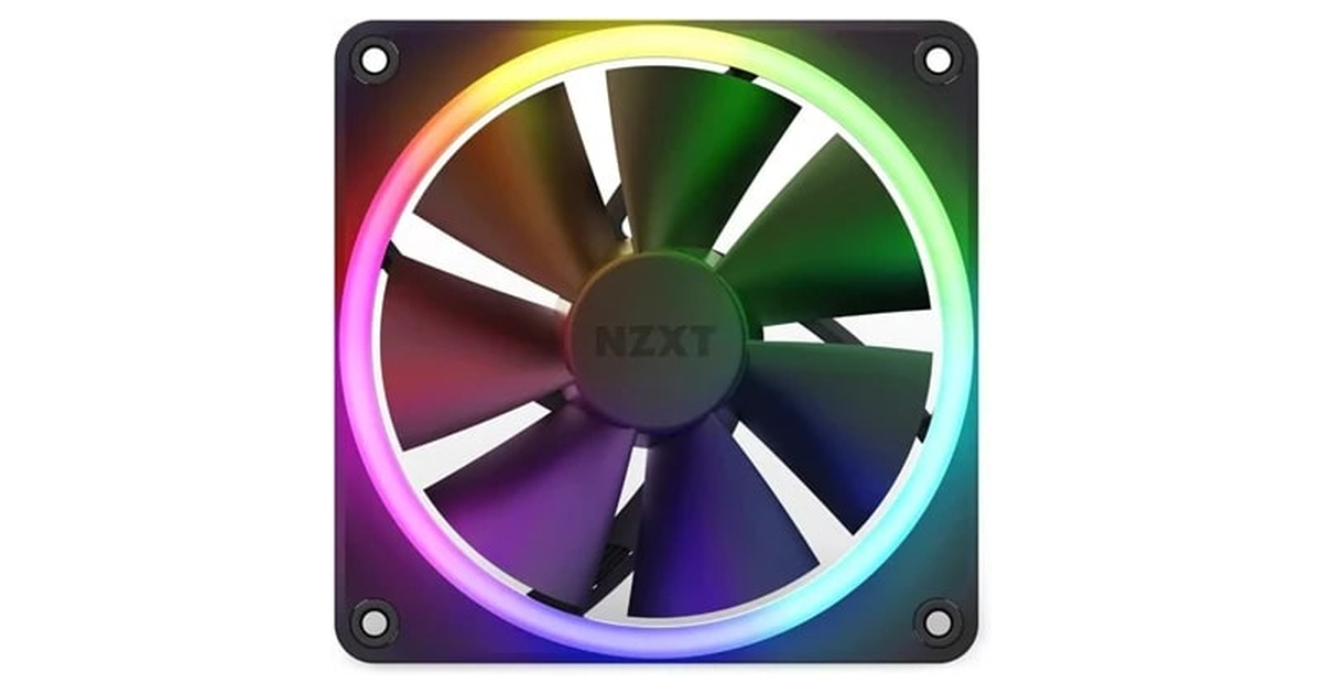 NZXT F120 Series RGB RF-R12SF-B1 1x120mm RGB Siyah Kasa Fanı ...