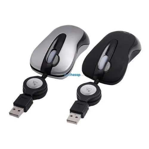 A4 TECH MOP60D OPTIK MAKARALI MINI MOUSE USB GÜMÜŞ - incehesap.com