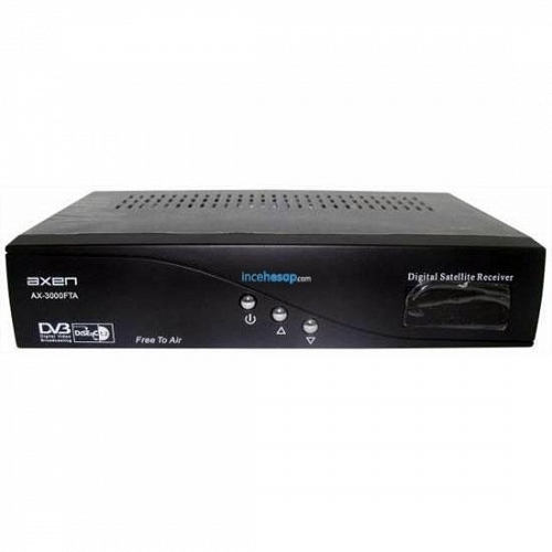 Axen AX-3000 FTA Uydu Alıcısı - incehesap.com