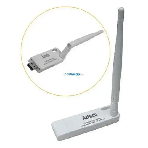 Aztech WL562 USB Adaptör - incehesap.com