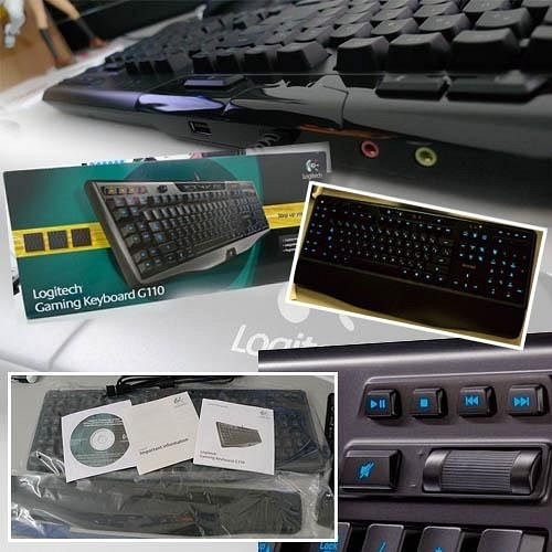 LOGITECH G110 OYUNCU KLAVYE USB SİYAH - incehesap.com