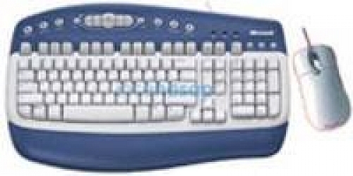 MICROSOFT K96 Q PS/2 GRİ/BEYAZ KLAVYE / MOUSE SET - incehesap.com