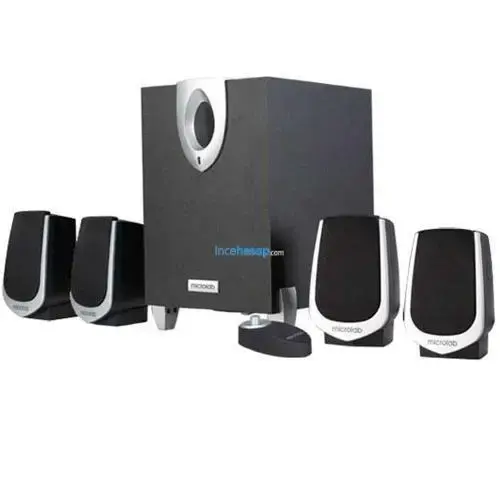 MICROLAB MC-3500 32W RMS 4+1 HOPARLÖR SİYAH - incehesap.com