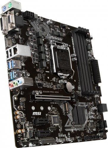 Msı B360M PRO-VDH DDR4 USB3.1 SATA6 DVI HDMI mATX Anakart incehesap.com