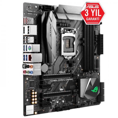 Asus Rog Strix Z370-G Gaming Intel Z360 Soket 1151 DDR4 4000(OC)MHz ...