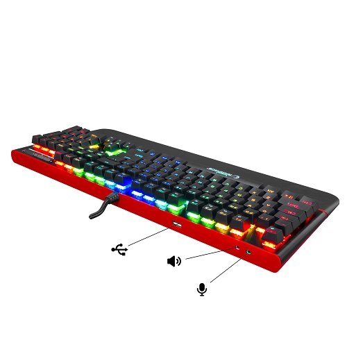 Rampage Hydra R6 Plus Blue Switch RGB TR Q Mekanik Kablolu Gaming ...