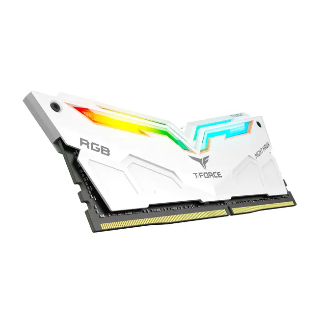 Team T-Force Night Hawk RGB White 16GB (2x8GB) 3000MHz CL16 DDR4 Gaming ...