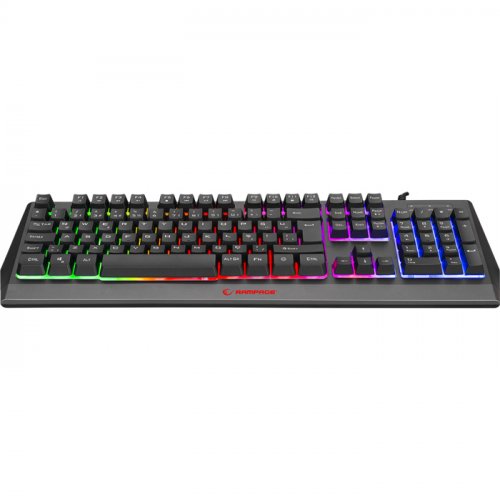 Rampage Style KB-R52 Membrane Rainbow Aydınlatma TR Q Kablolu Gaming ...