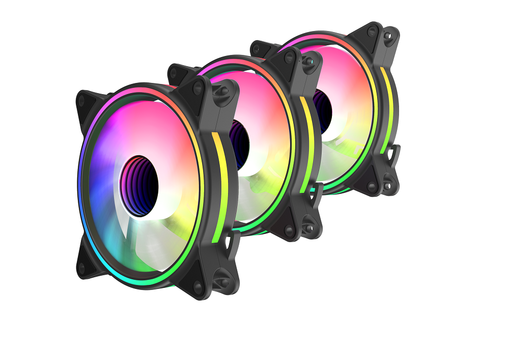 GamePower 1x12CM Infinity A-RGB 6 Pin Fan (GamePower Warcry, Mythril ...