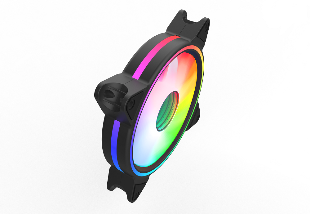 GamePower 1x12CM Infinity A-RGB 6 Pin Fan (GamePower Warcry, Mythril ...