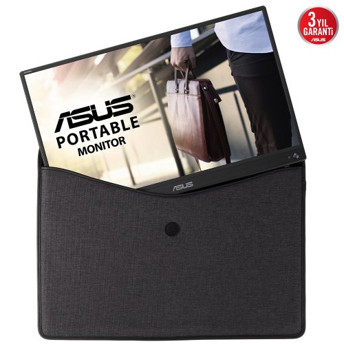 ASUS ZenScreen MB16ACV 15.6” 5ms 60Hz IPS Full HD Taşınabilir Monitör - incehesap.com