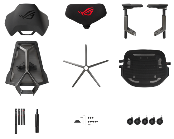 Asus ROG Destrier Ergo SL400 3D Kolçak Gaming (Oyuncu) Koltuğu ...