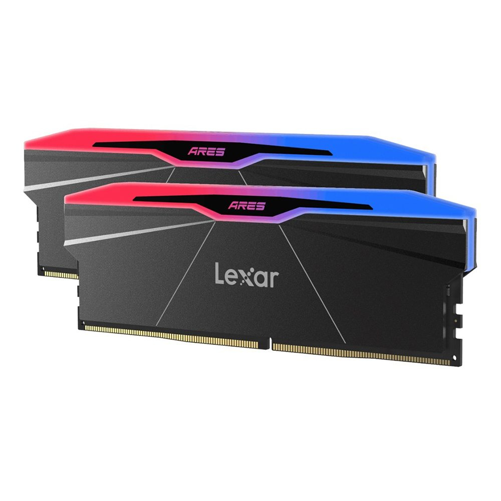 Lexar Ares RGB 32GB (2x16GB) 6400MHz CL30 DDR5 Gaming Ram ...